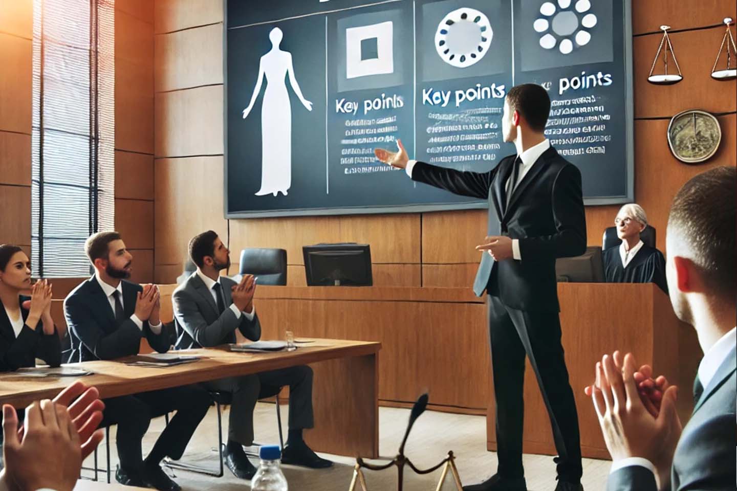 PowerPoint to Guide the Jury in Opening and Closing Statements